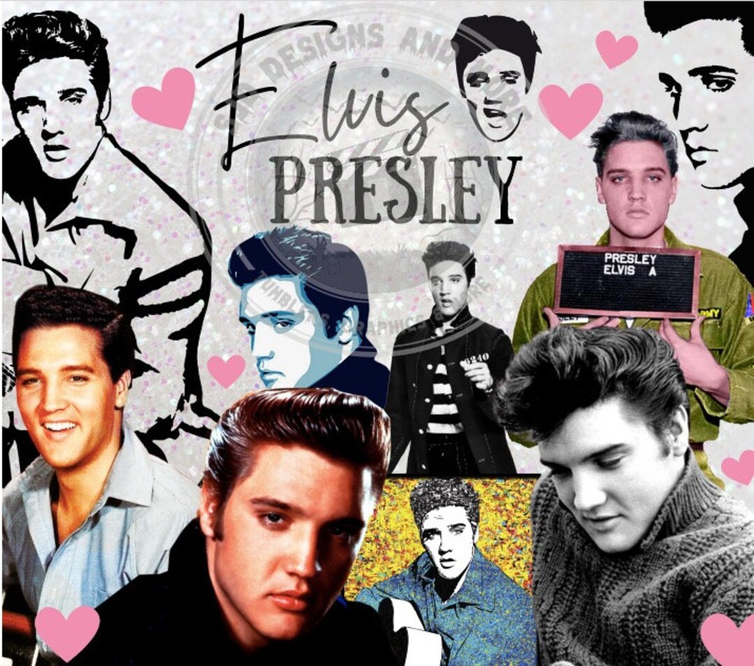 Elvis Presley 20oz Stainless Steel Tumbler Birthday Gift Gift for Him ...