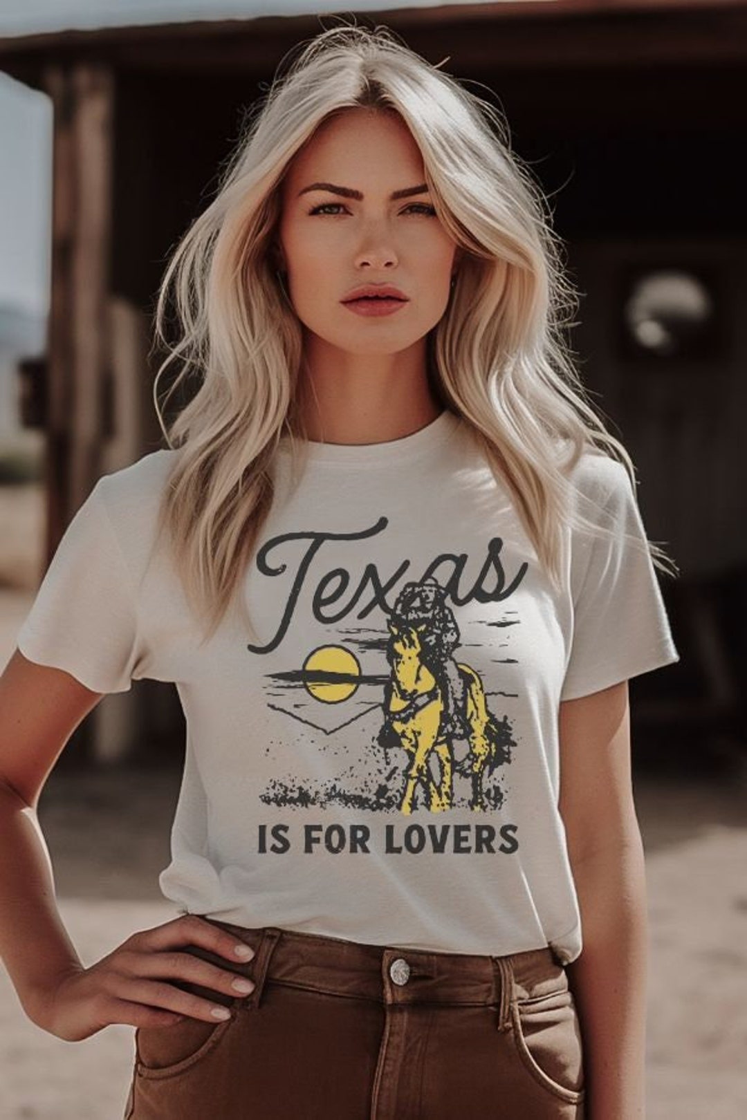 Texas Tee, Texas T-shirt, Texas Vintage Inspired Tshirt, Desert Tee ...