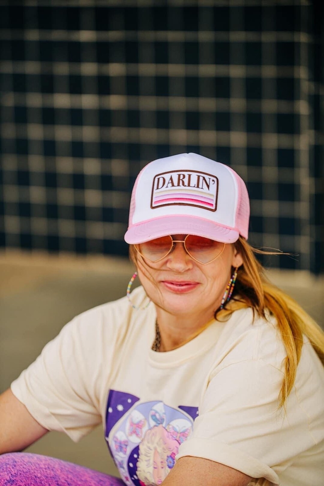 Darlin Trucker Hat Trendy Trucker Cap Retro Trucker Hat Cute Trucker ...