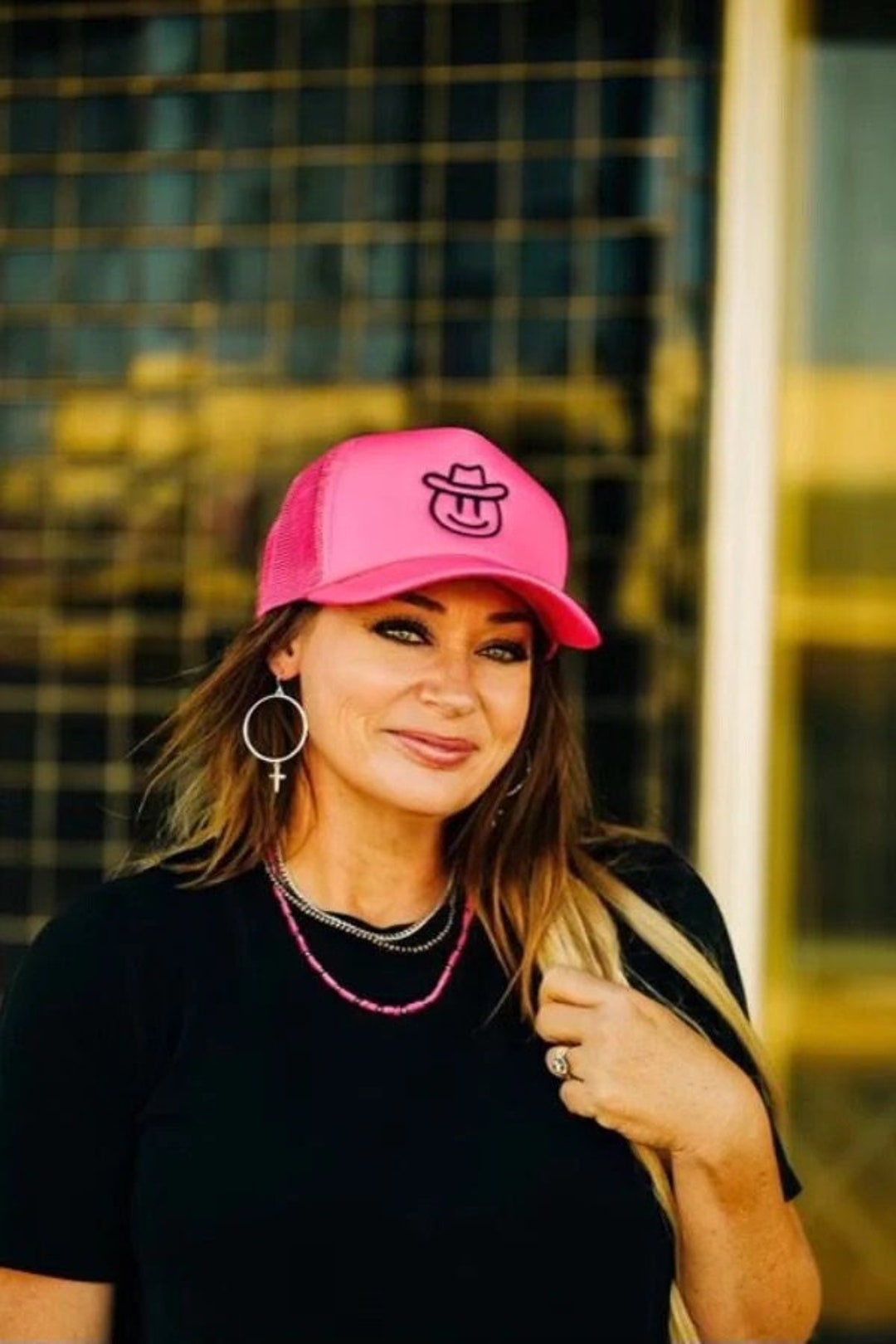 Trucker Hat for Women Trucker Hat Trendy Womens Trucker Hat Cute Pink ...