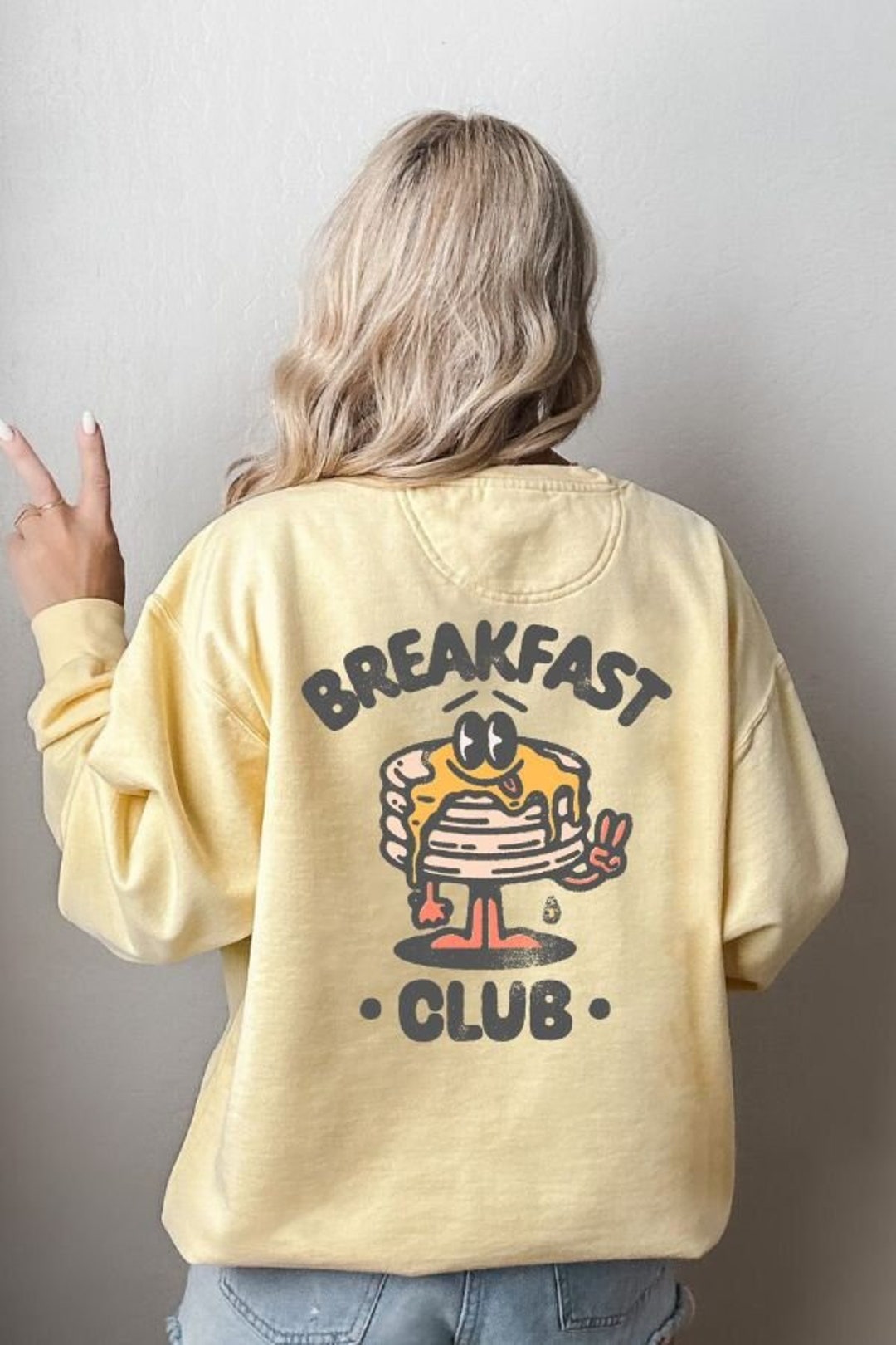 Breakfast Club Aesthetic Bohemian Retro Vintage Comfort Colors ...