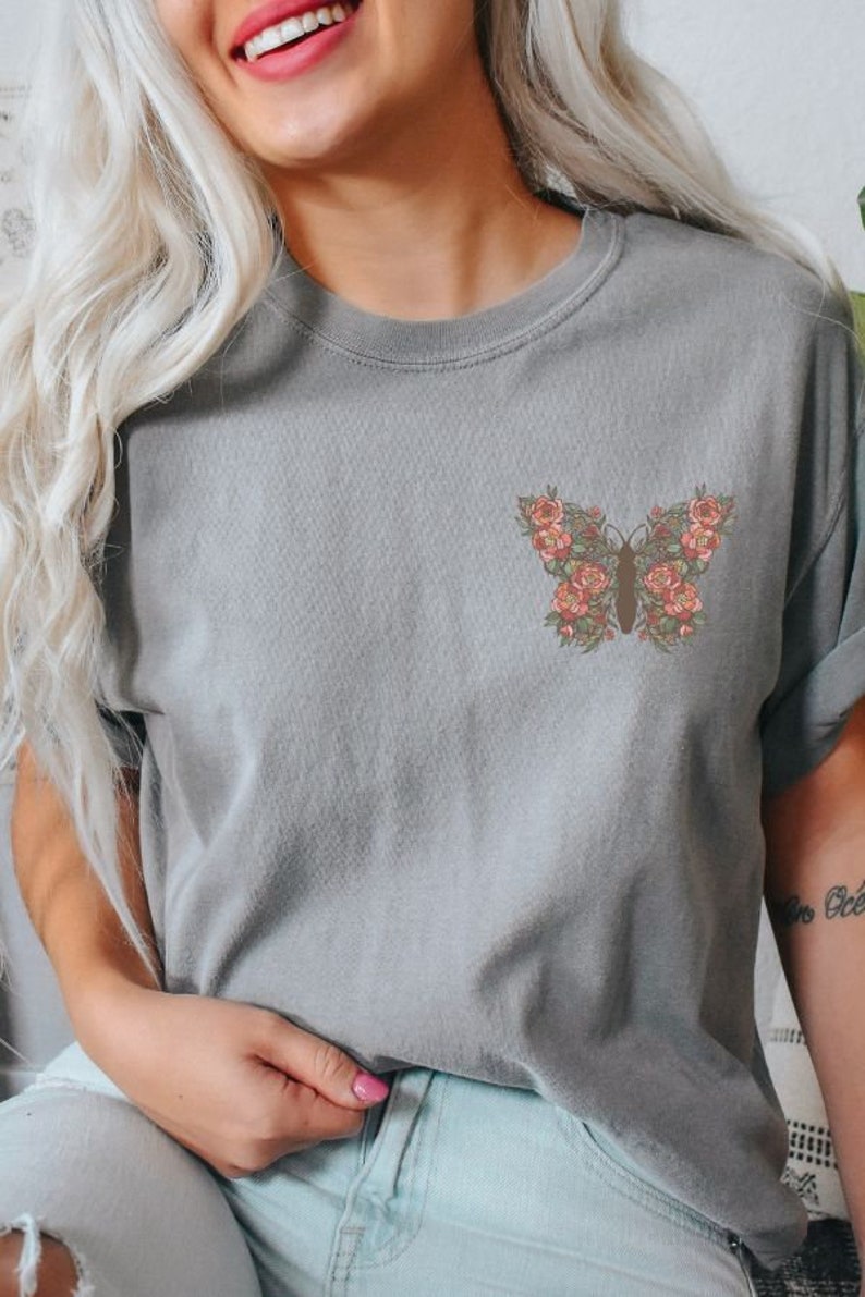 Jesus Christ is Lord Jesus Clothes Transformed by Christ Butterfly T ...