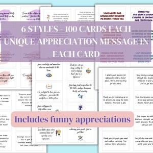 Printable Encouragement Cards for Employee Appreciation, Gratitude ...