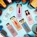 Printable Funny Bookmarks, Set of 8 Unique Designs for Bookish Gift or ...