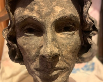 Clay Bust - Etsy