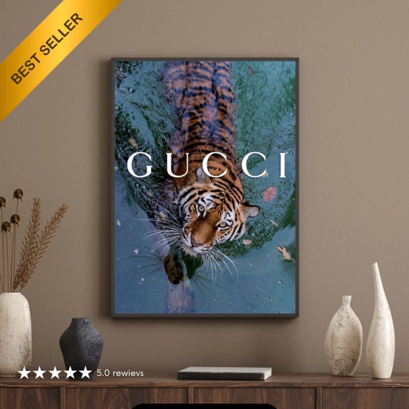 Gucci Wall Decor - Etsy