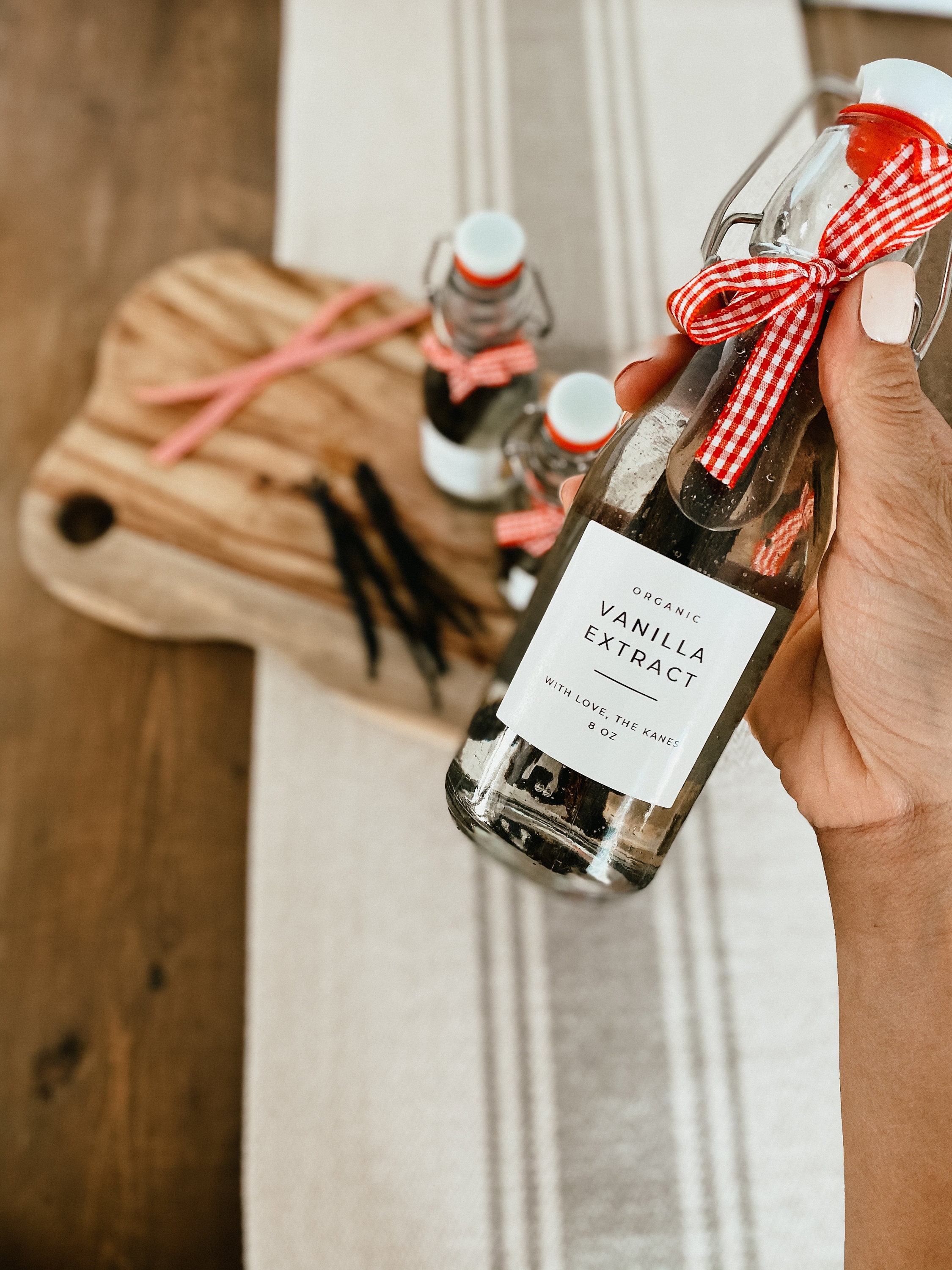 Making Vanilla Extract Gift Ideas