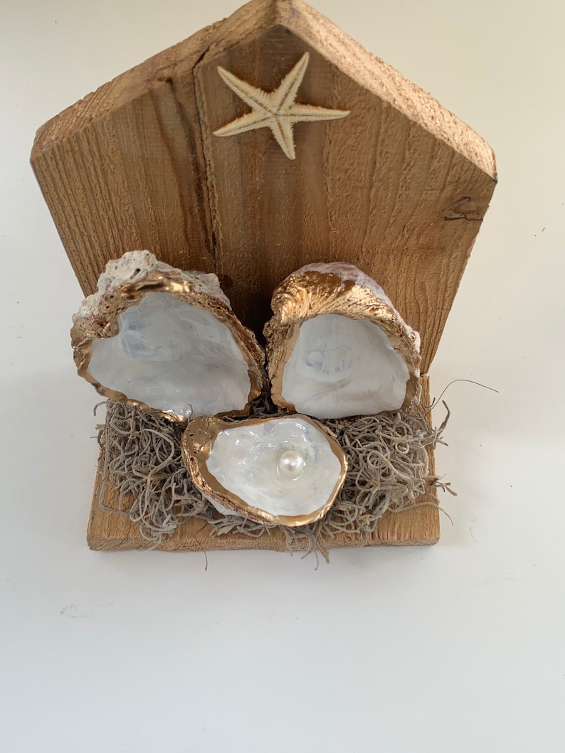 Coastal Beach Unique Nativity Decor Fireplace Mantel Holiday Season ...