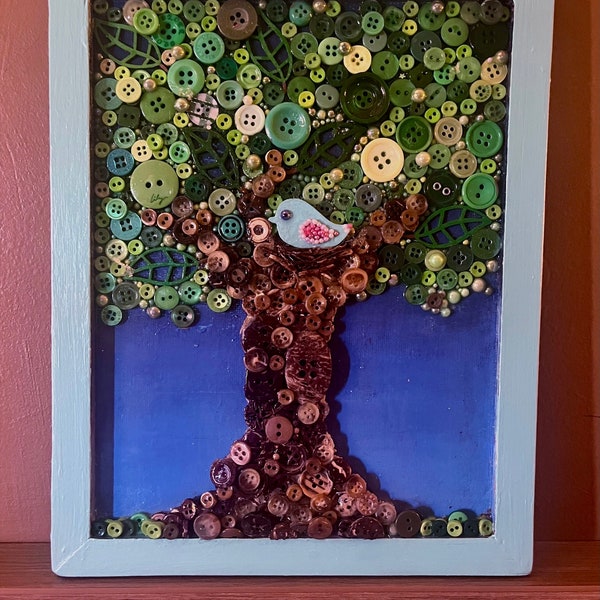 Button Wall Art - Etsy