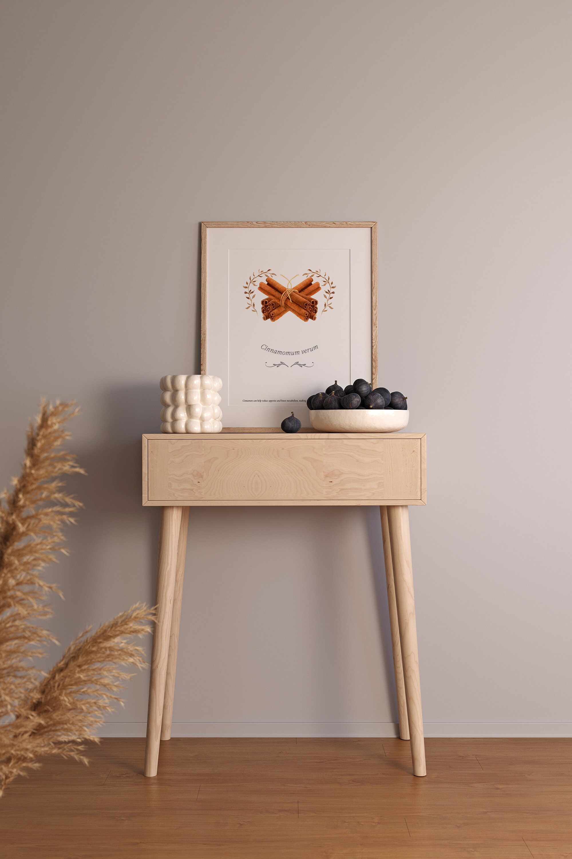 Cinnamon Printable Digital Download Art, Digital Wall Art, Watercolor ...