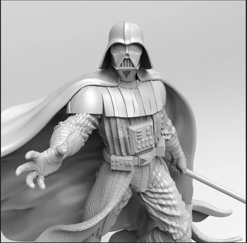 Darth Vader Statue Star Wars STL 3D PRINT - Etsy