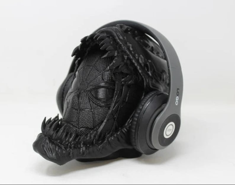 STL Spiderman Venom Headphone Stand | Perfect Gift Headphone Stand for ...