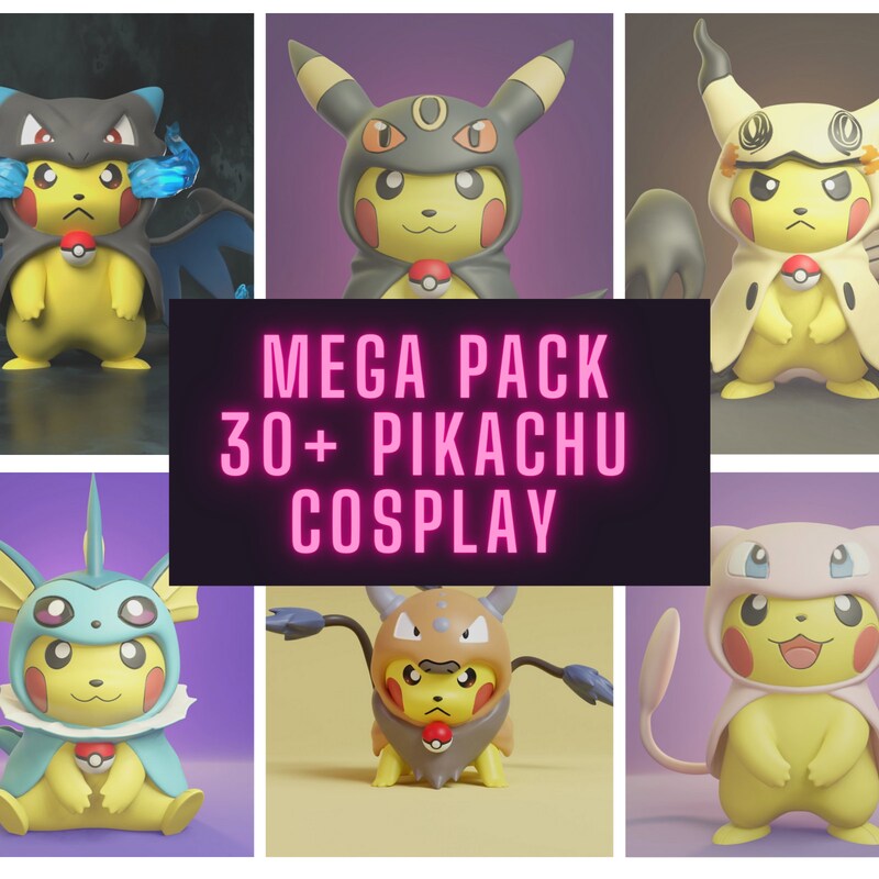 Pokemons Stl Files - Etsy