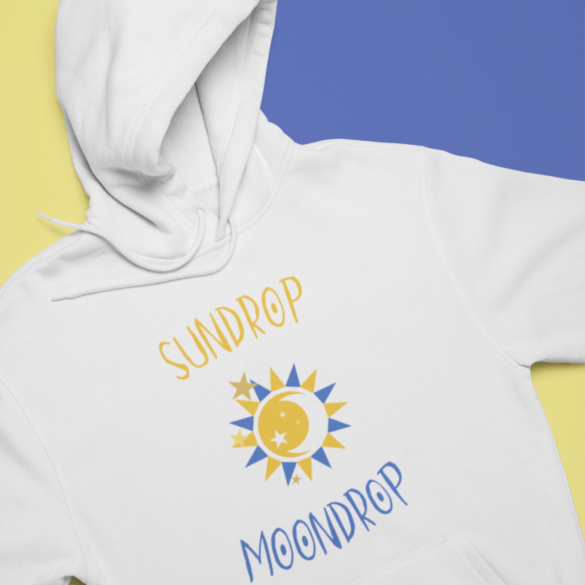 FNAF Sundrop & Moondrop Hooded Sweatshirt, Sundrop Moondrop Hoodie ...