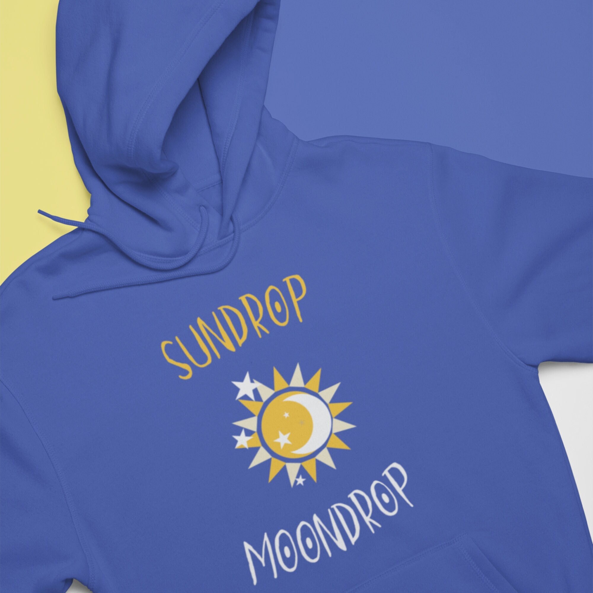FNAF Sundrop & Moondrop Hooded Sweatshirt, Sundrop Moondrop Hoodie ...