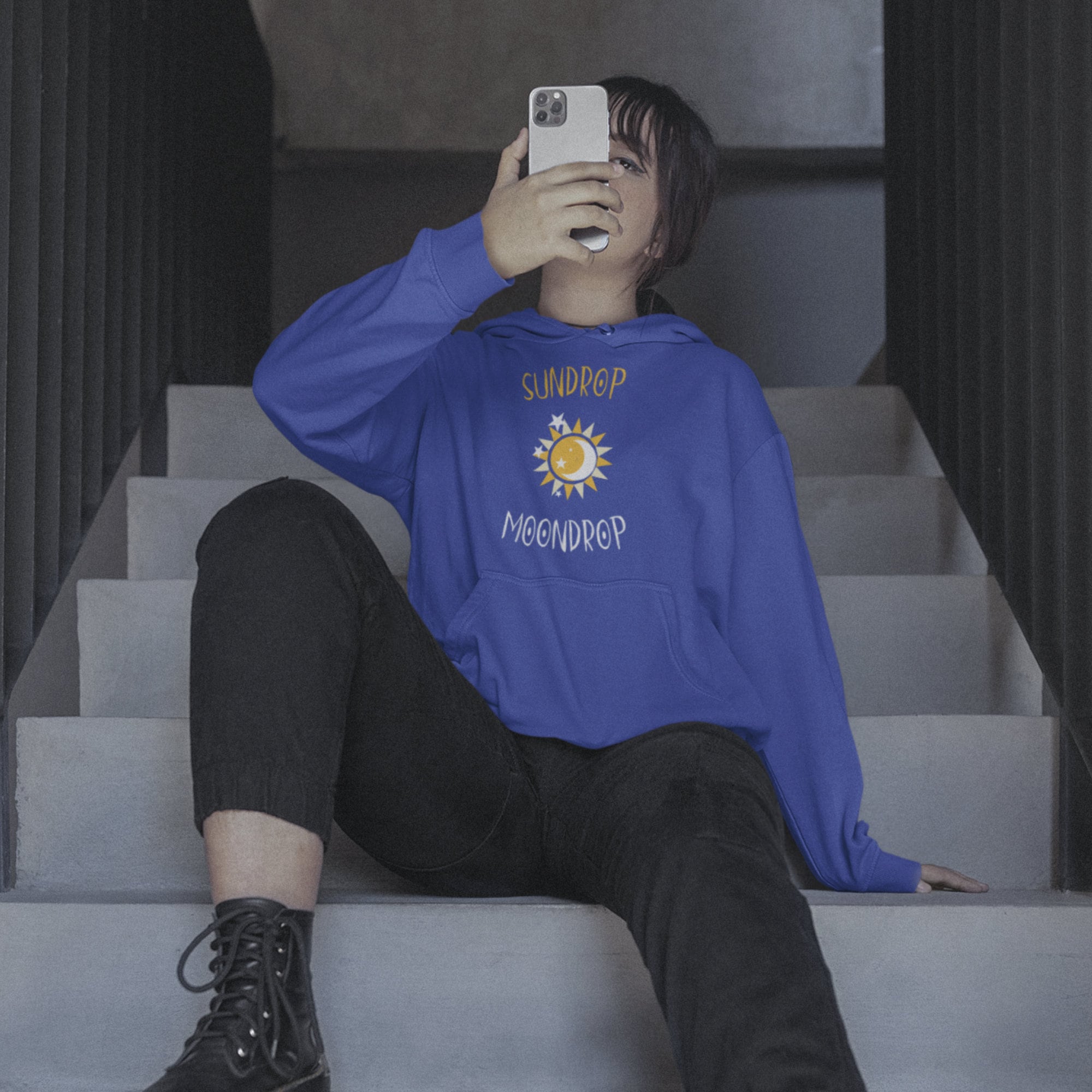 FNAF Sundrop & Moondrop Hooded Sweatshirt, Sundrop Moondrop Hoodie ...