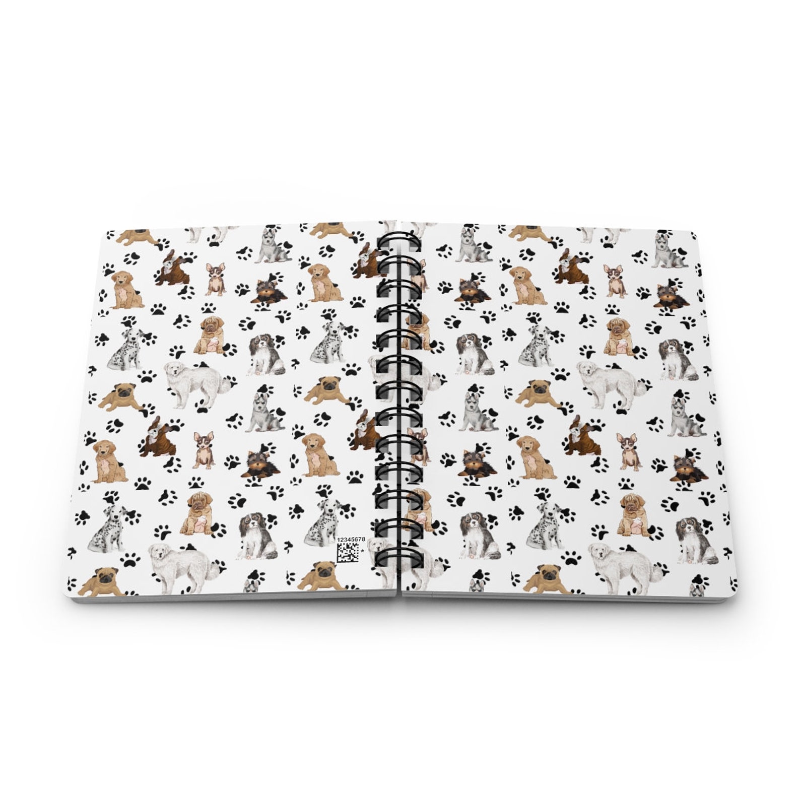 Dog Notebook, Dog Lover Notepad, Puppy Notebook, Dog Mom Gift, Gift for ...