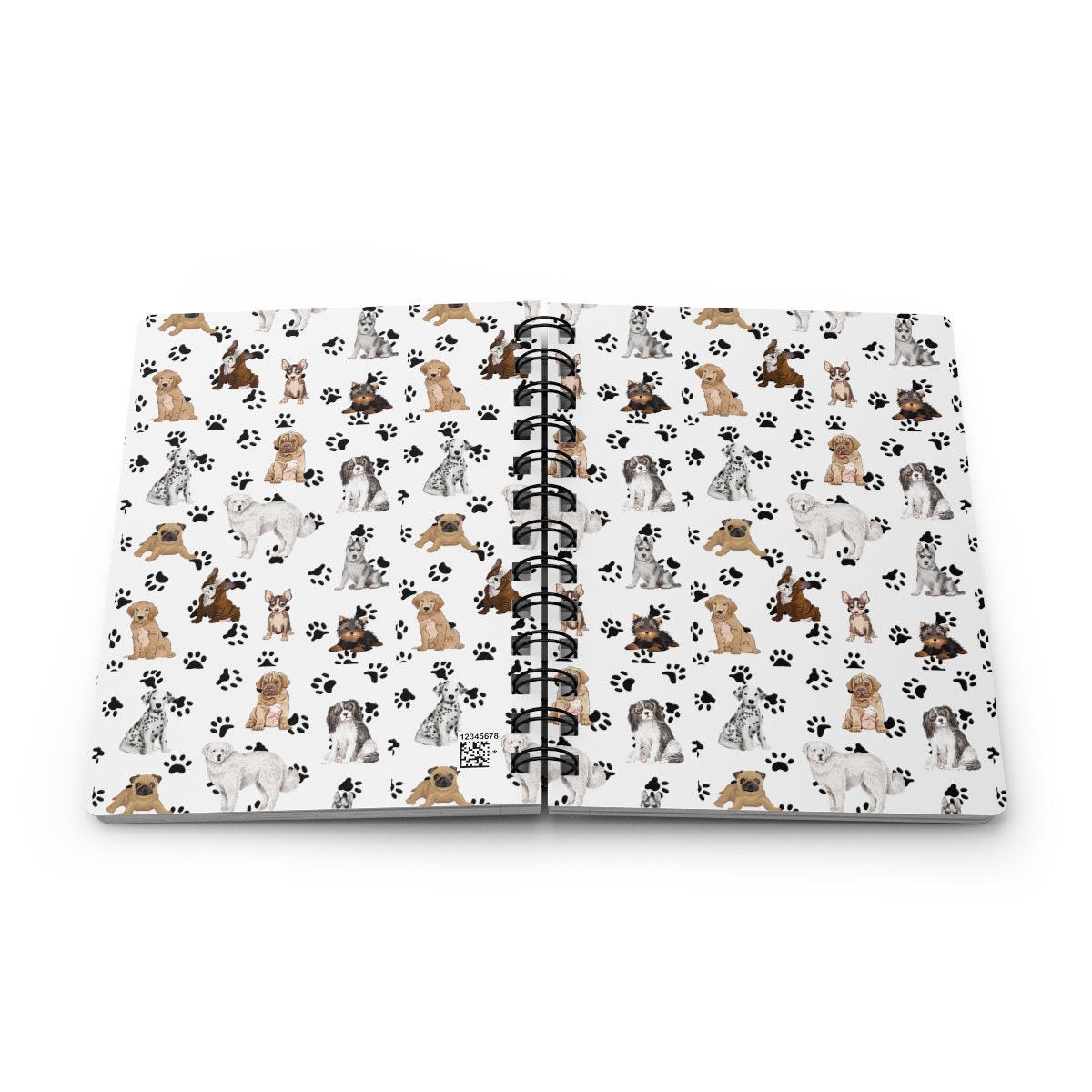 Dog Notebook, Dog Lover Notepad, Puppy Notebook, Dog Mom Gift, Gift for ...