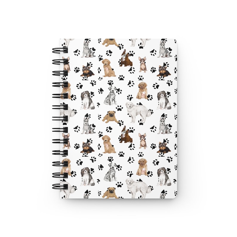 Dog Notebook, Dog Lover Notepad, Puppy Notebook, Dog Mom Gift, Gift for ...