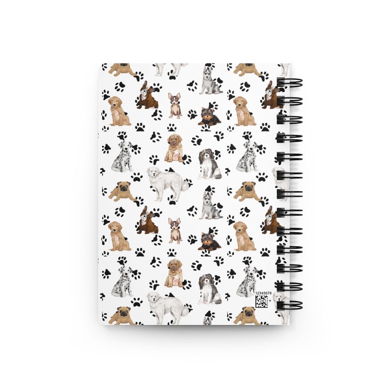 Dog Notebook, Dog Lover Notepad, Puppy Notebook, Dog Mom Gift, Gift for ...