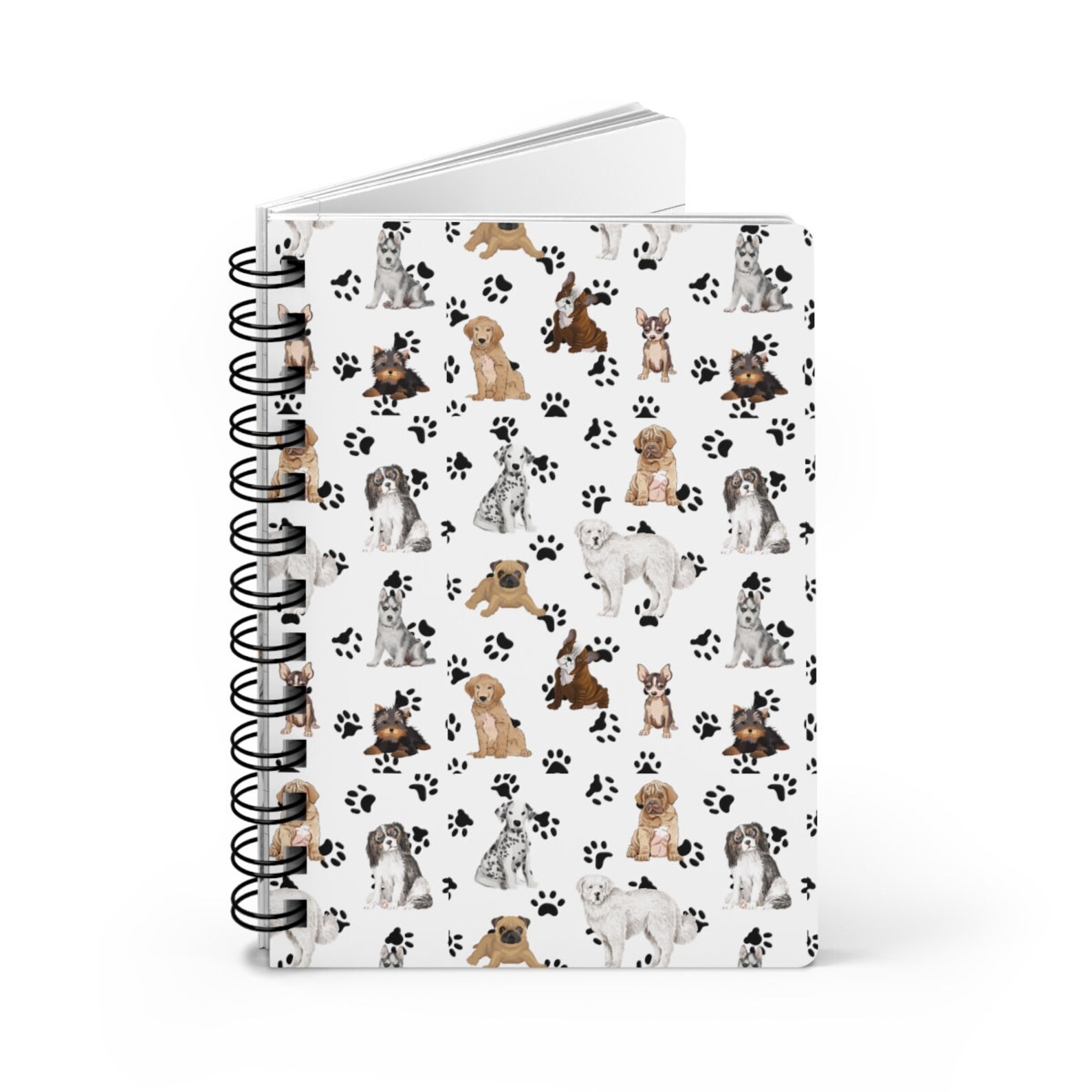 Dog Notebook, Dog Lover Notepad, Puppy Notebook, Dog Mom Gift, Gift for ...
