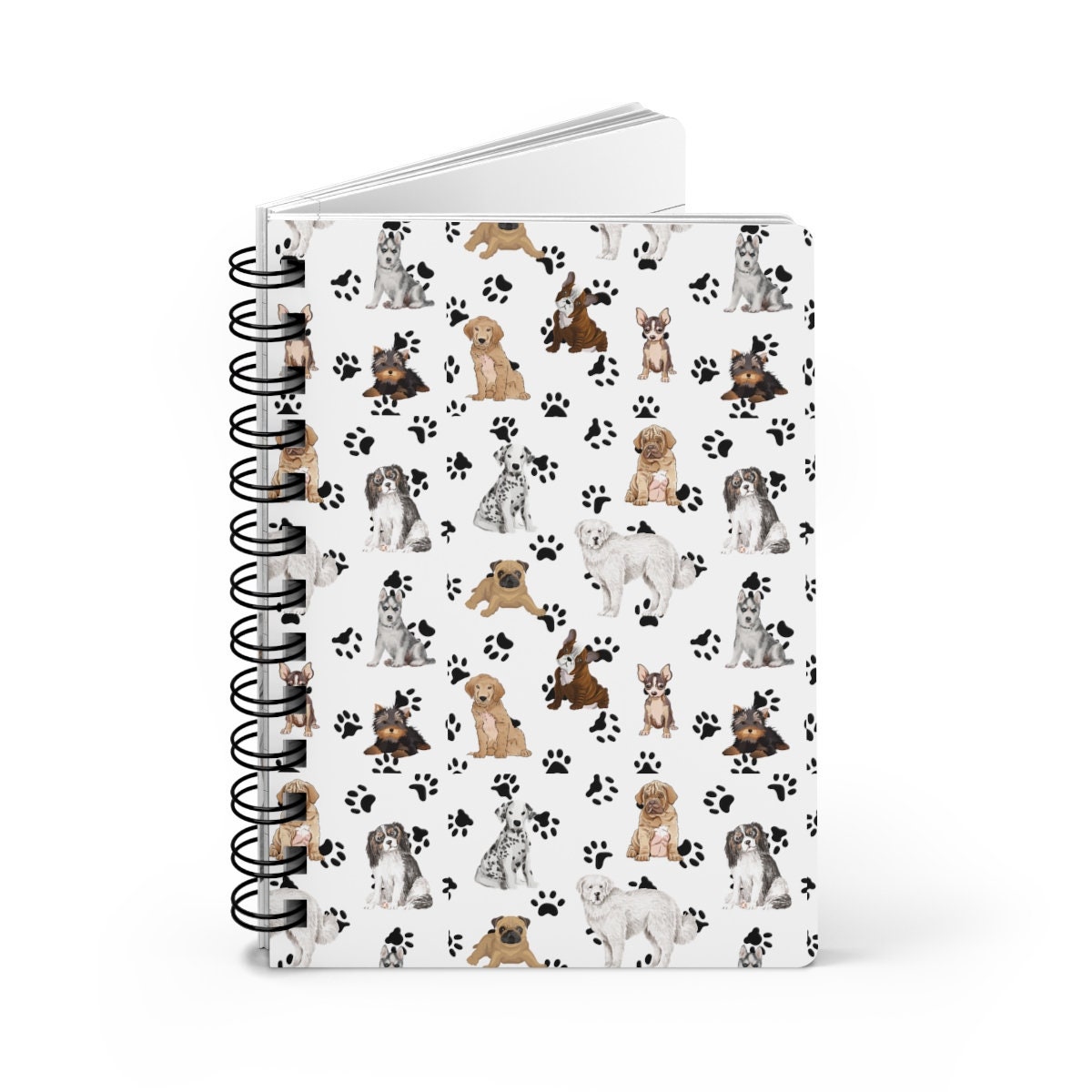 Dog Notebook, Dog Lover Notepad, Puppy Notebook, Dog Mom Gift, Gift for ...