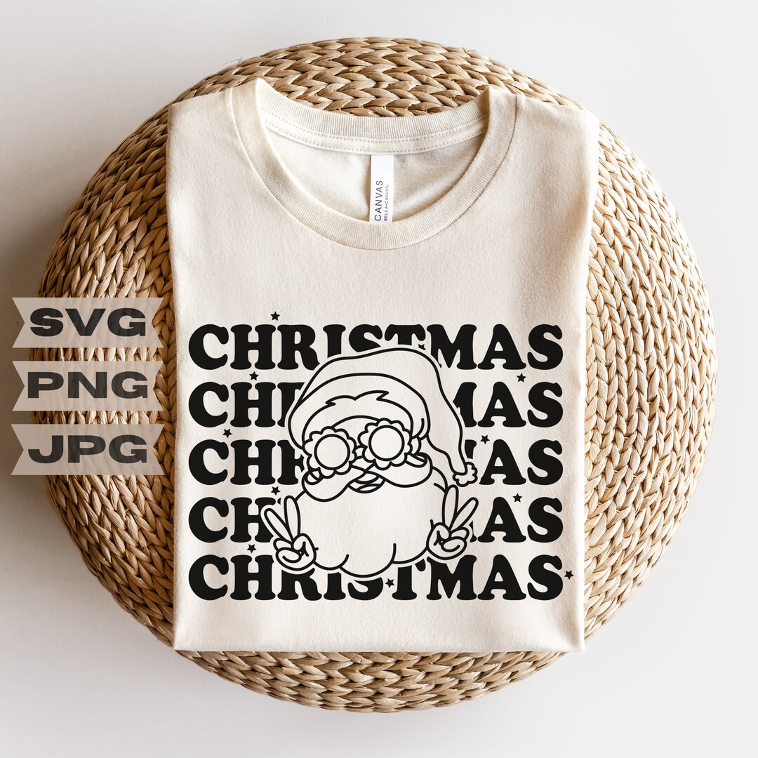 Christmas Svg Santa Svg Santa Face SVG Santa Cricut Santa - Etsy