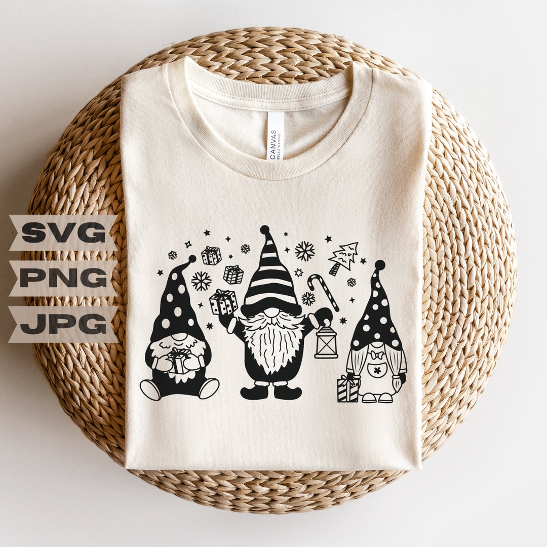 Gnomes Svg Gnomies Svg Christmas Gnome Svg Christmas Cut - Etsy