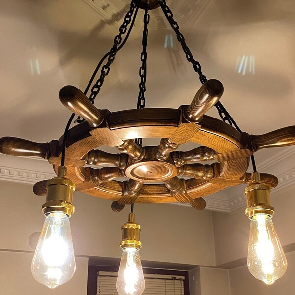 Wagon Wheel Chandelier - Etsy