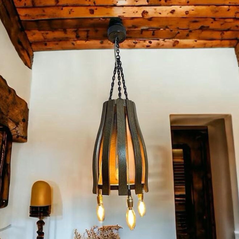 Rustic Chandelier - Etsy