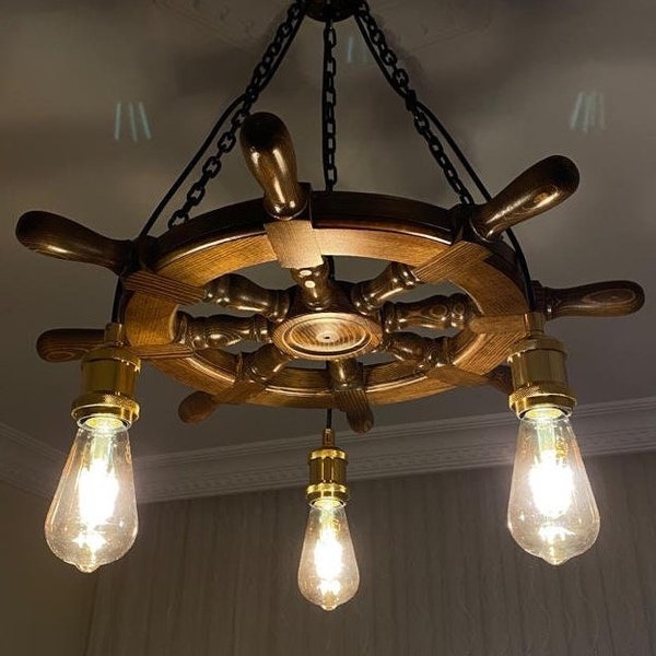 Wooden Ship Wheel - Etsy