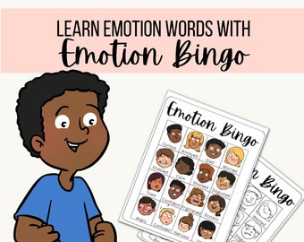 Emotional Bingo - Etsy