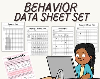 Behavior Data Sheets - Etsy
