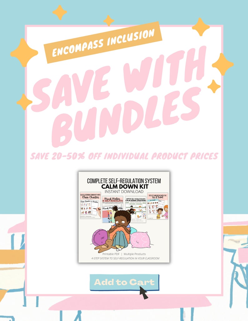 Fix It Ticket Behavior Reflection Self-regulation Tool Calm - Etsy