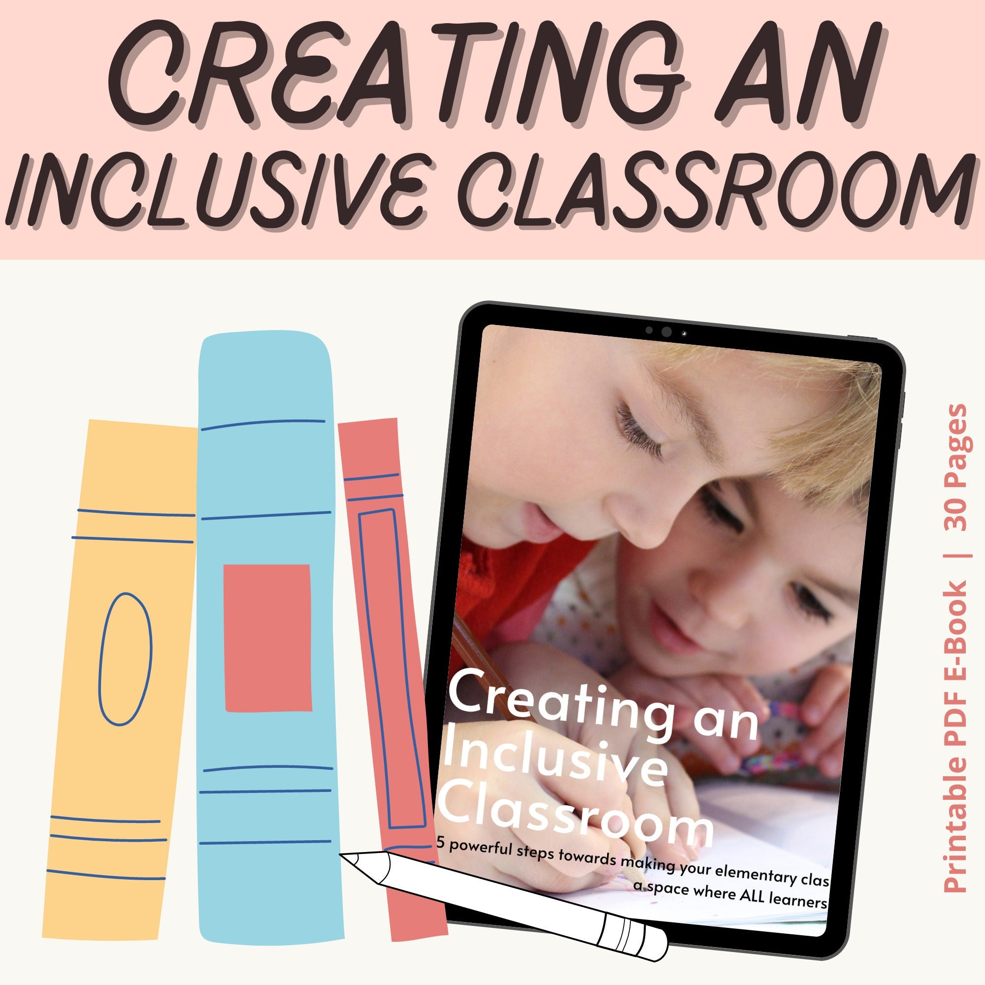 E-book, Creating an Inclusive Classroom, 5 Step Guide to Inclusion ...