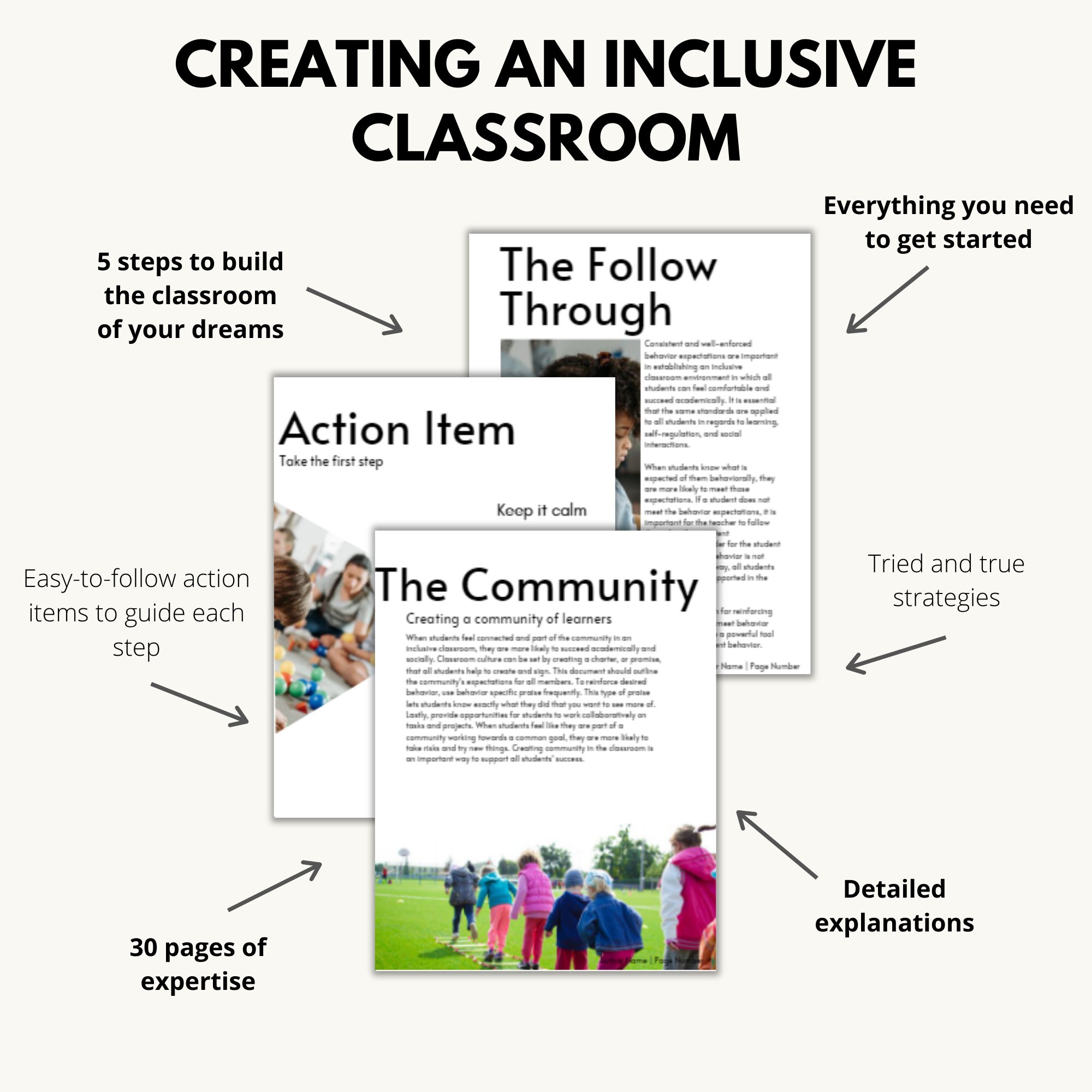 E-book, Creating an Inclusive Classroom, 5 Step Guide to Inclusion ...