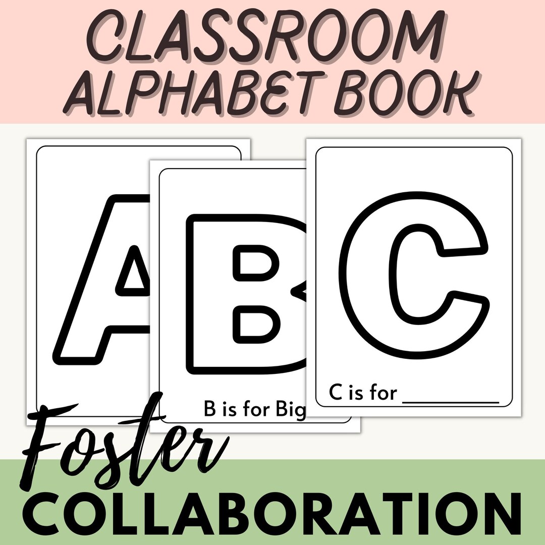 Alphabet Book, Differentiated Phonics Alphabet Activity, Alphabet Book ...
