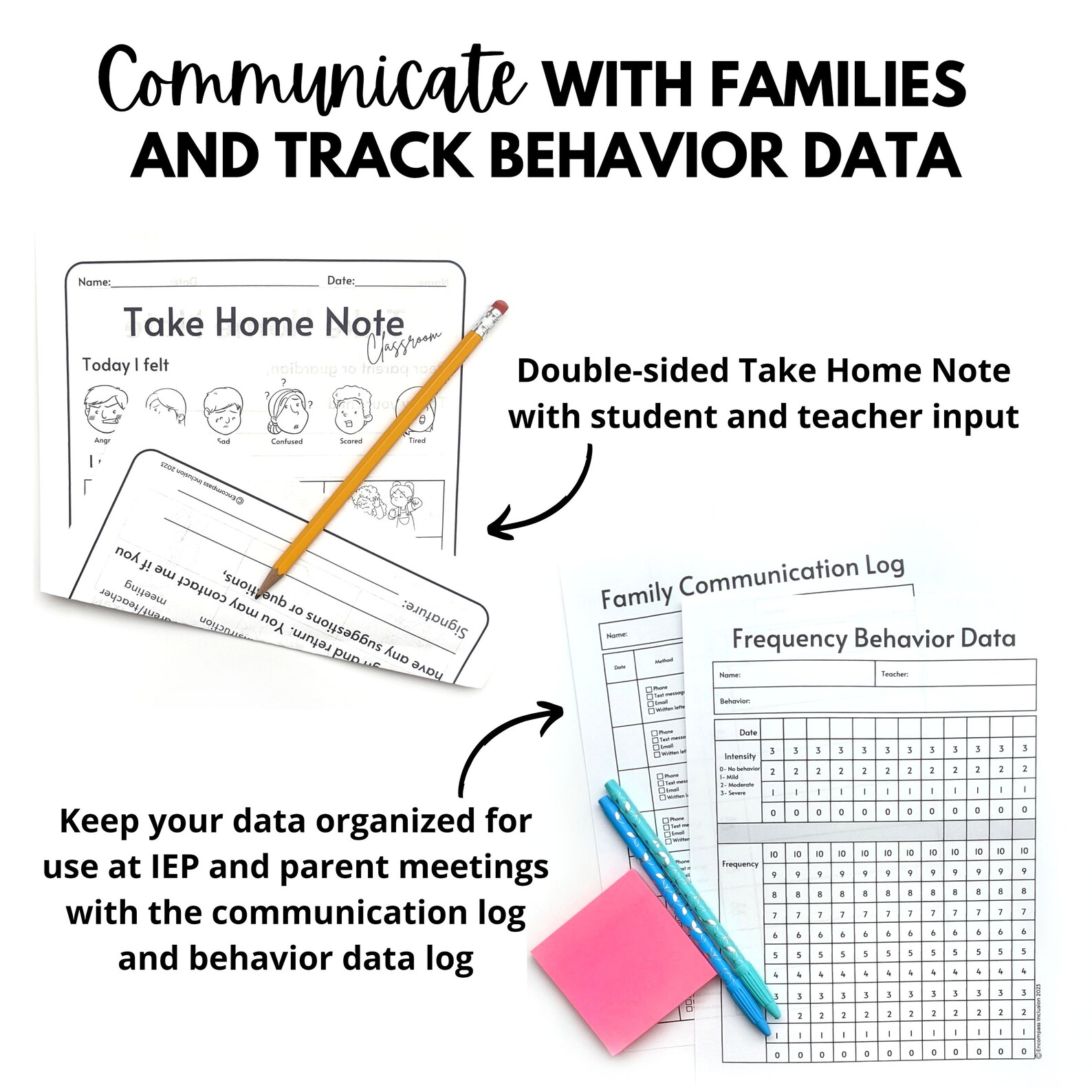 Fix It Ticket, Behavior Reflection, Self-regulation Tool, Calm Down ...