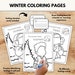 Feelings Coloring Pages, Winter Emotions Coloring, Emotional Coloring ...