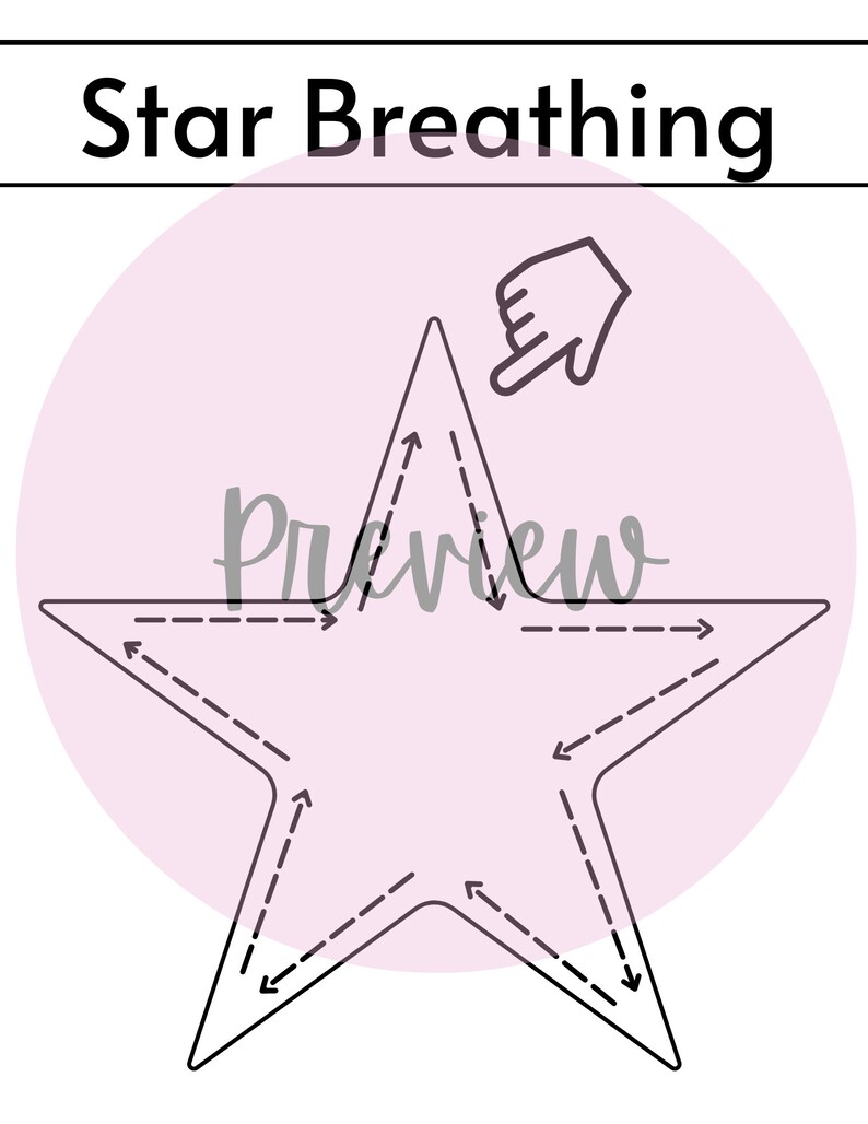 Deep Breathing Posters Self-regulation Strategy Posters - Etsy