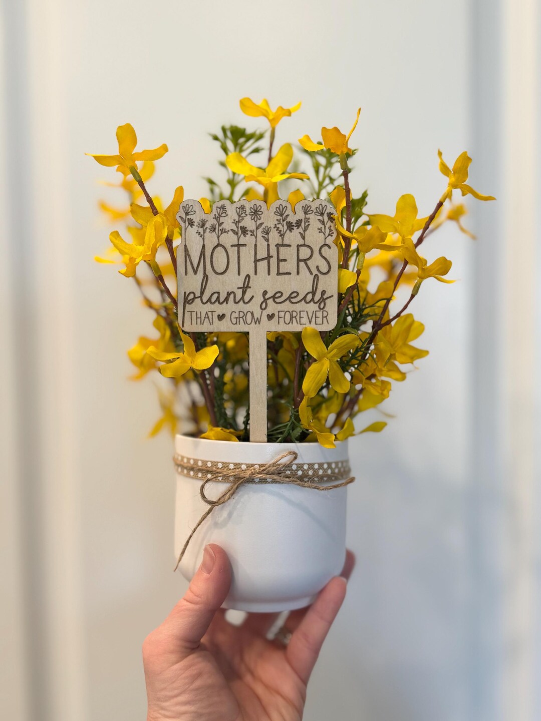 Mother's Day Gift | Plant Stake | Gift for Mom | Engraved | Mom Gift ...