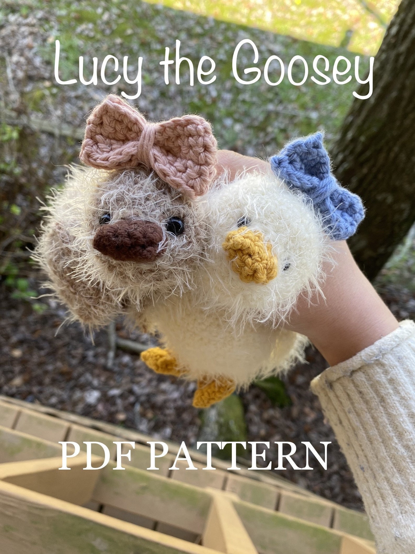 Lucy the Goosey Crochet PDF Pattern - Etsy