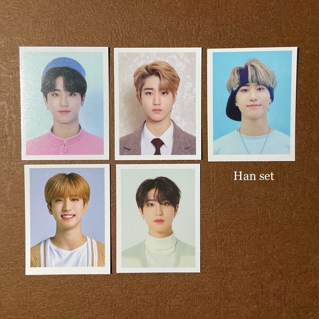 Official Stray Kids ID Passport Photo Set 1st Skz-x 2nd Chocolate ...