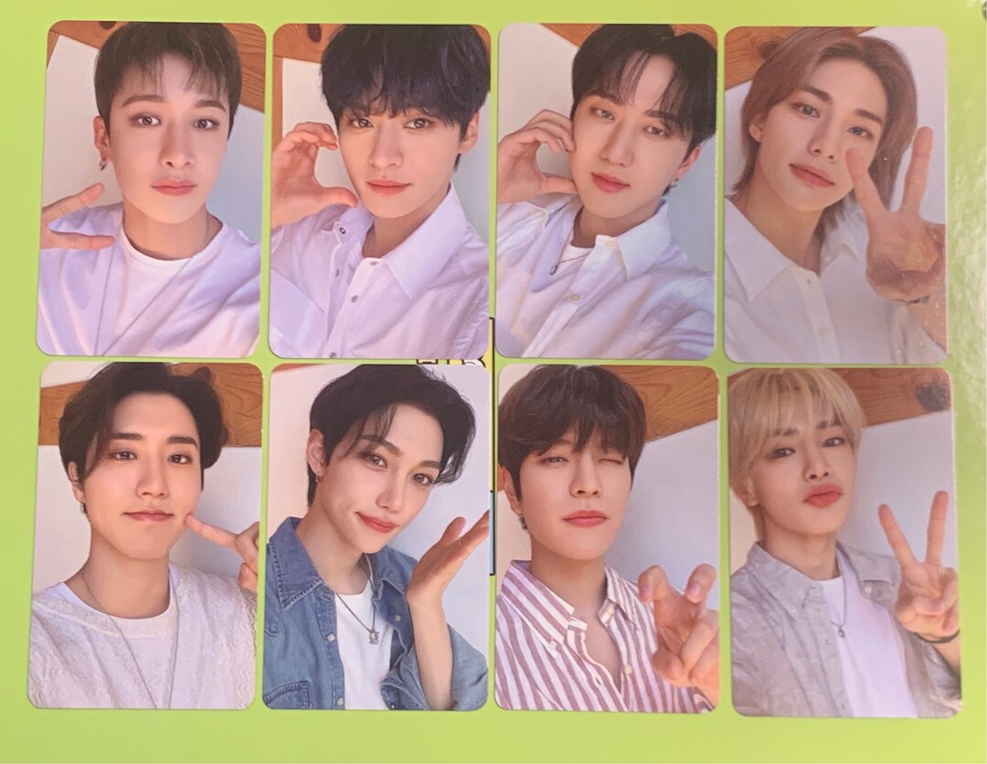 Official Nacific Limited Stray Kids Printed Signature Photocard - Etsy
