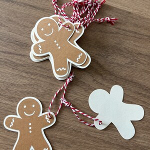 Gift Tags: Gingerbread Men - Etsy