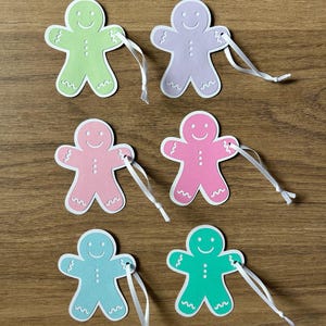 Gift Tags: Gingerbread Men - Etsy
