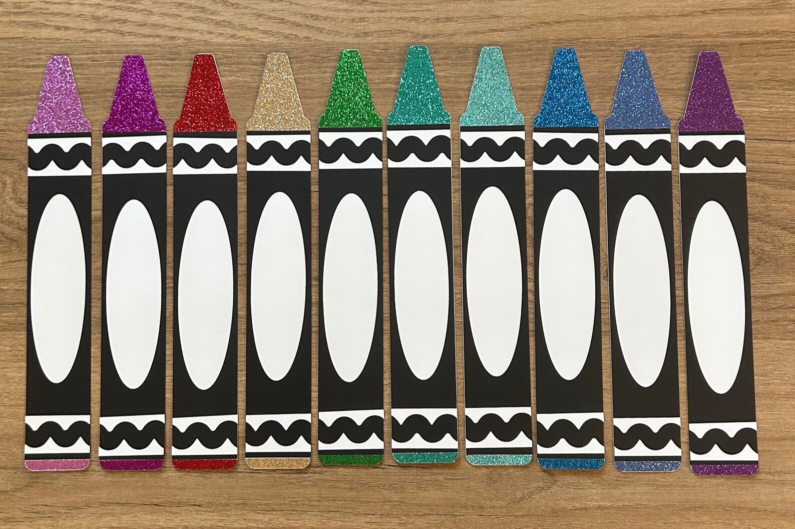Large Cutouts: Crayons - Etsy