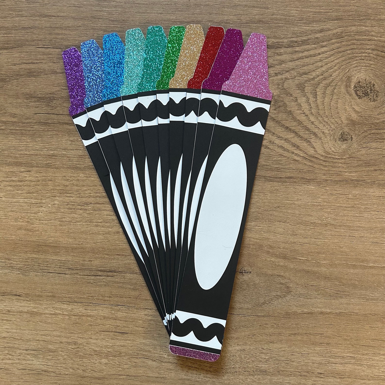 Large Cutouts: Crayons - Etsy