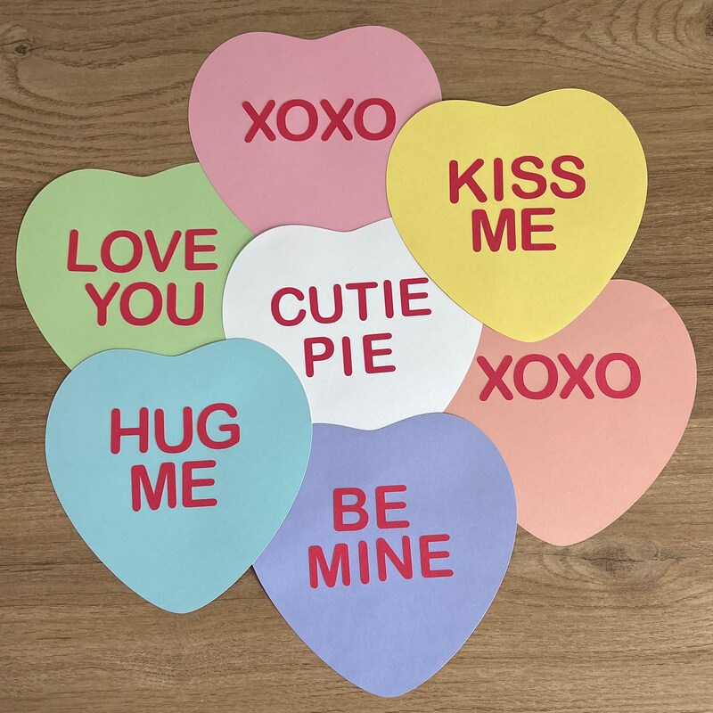 Conversation Hearts - Etsy