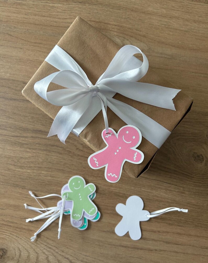 Gift Tags: Gingerbread Men - Etsy